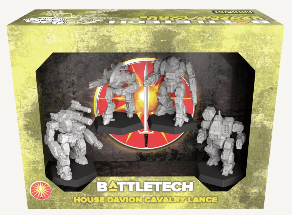 BattleTech: Miniature ForcePack - House Davion Cavalry Lance ...