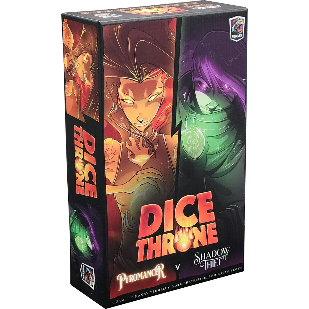 Dice Throne: Season 1 - Pyromancer vs Shadow Thief – BattlePub Games