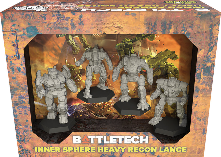 BattleTech: Mercenaries ForcePack - Inner Sphere Heavy Recon Lance ...