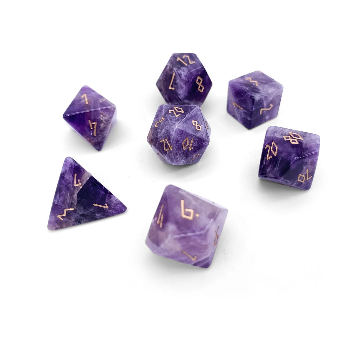 Amethyst Dice Set – BattlePub Games