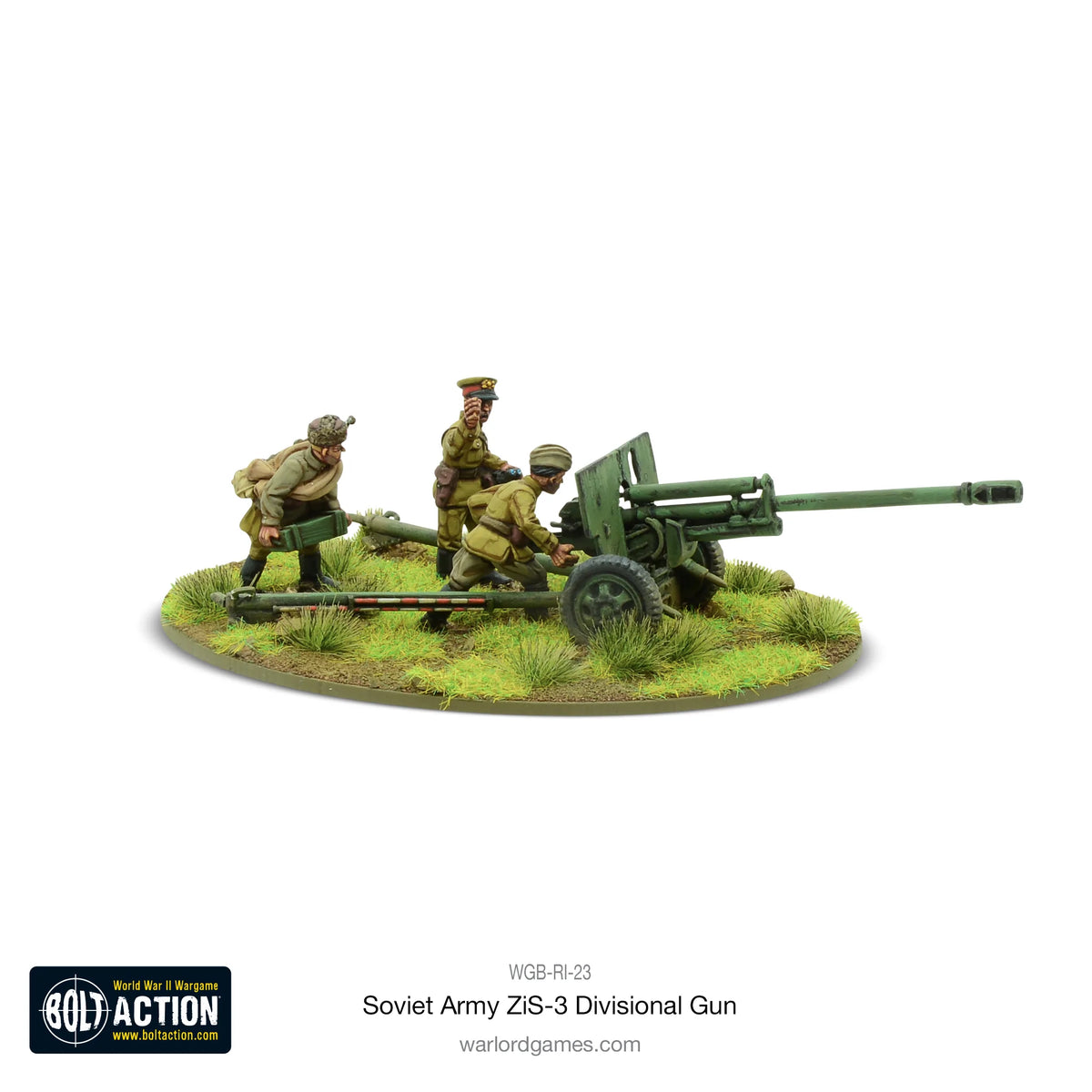 Bolt Action: Soviet Army ZIS-3 Gun – BattlePub Games