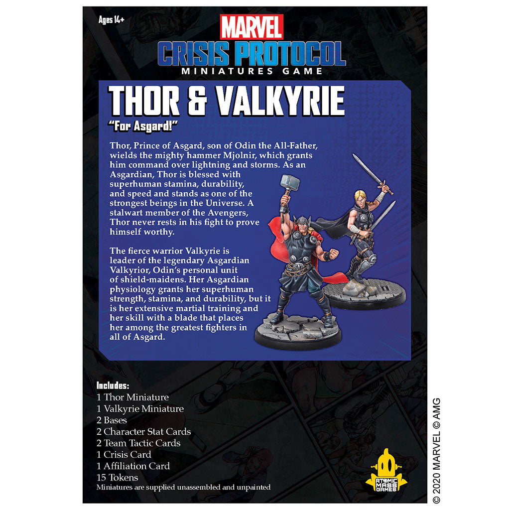 Marvel Crisis Protocol: Thor and Valkyrie – BattlePub Games