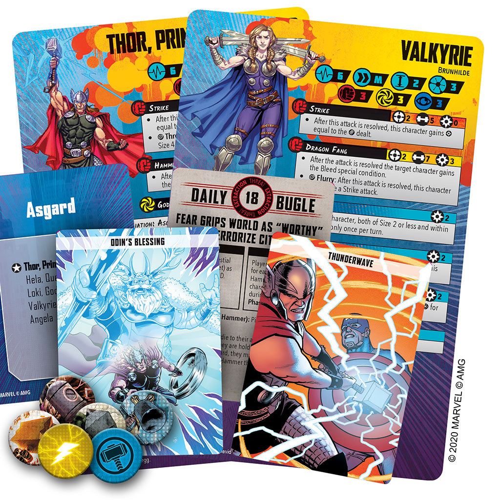 Marvel Crisis Protocol: Thor and Valkyrie – BattlePub Games